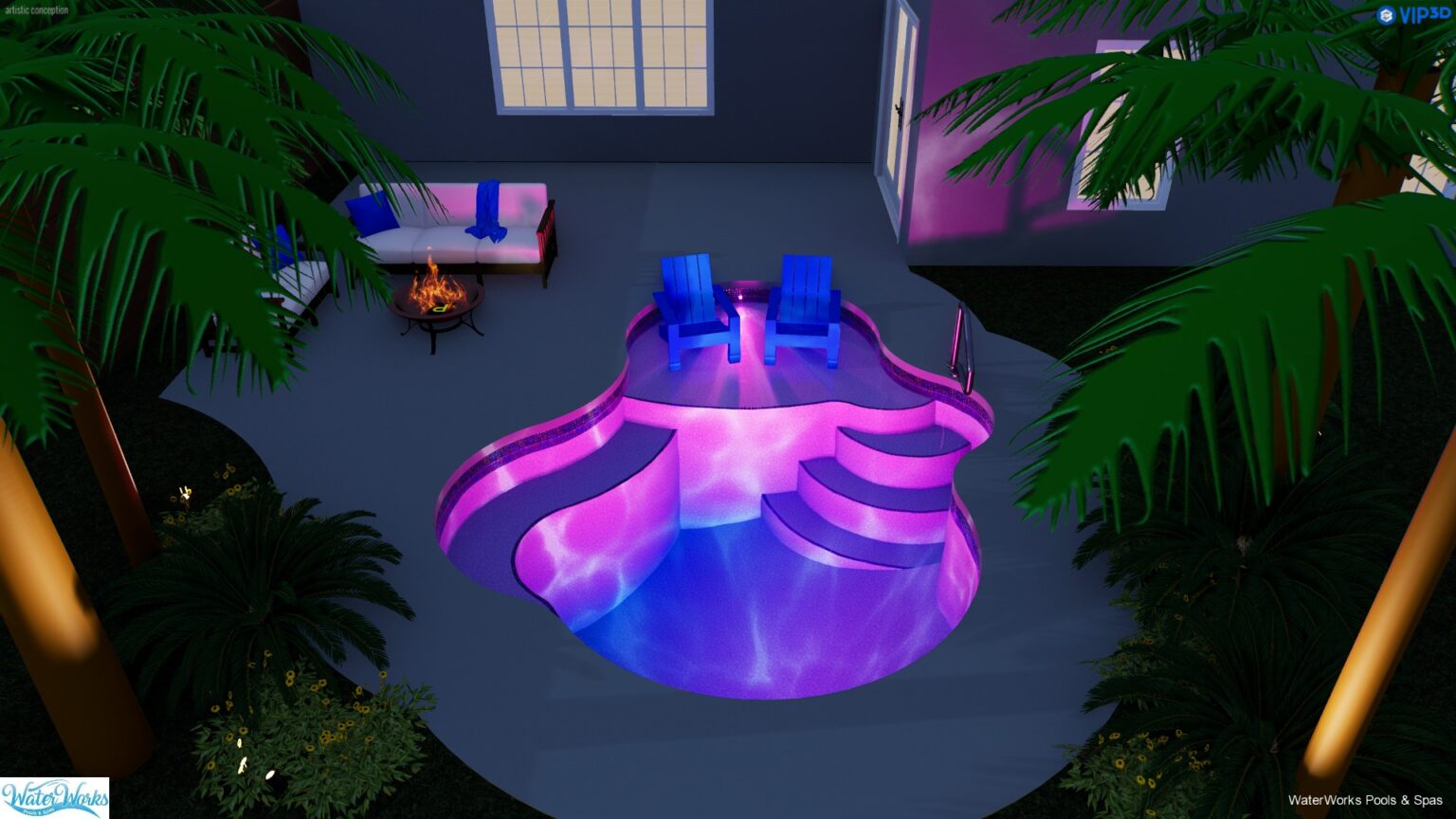 Cocktail Pools – WaterWorks Pools Spas